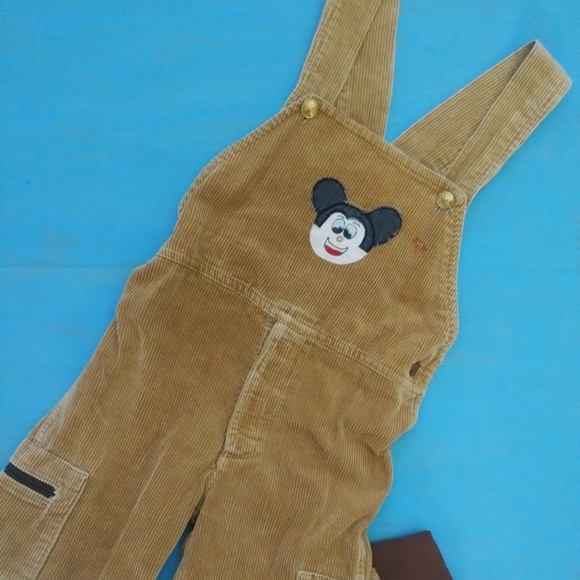 Bottoms | Vintage Mickey Mouse Overalls | Poshmark